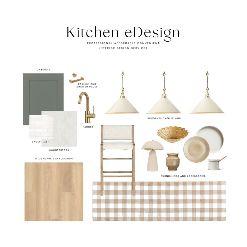 Custom Kitchen Edesign Package : Interior Design Floor Plan Custom ...