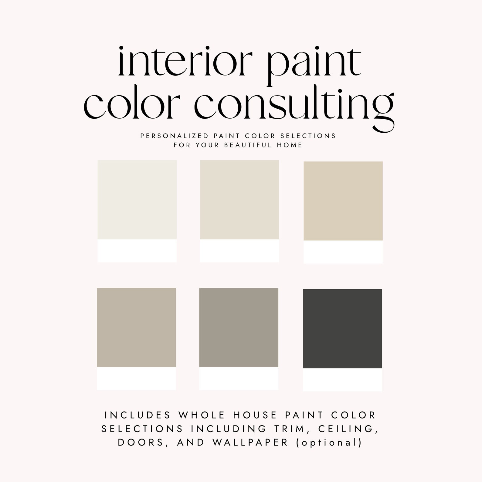 Interior Paint Color Selections Whole House Paint Color Paint Color ...