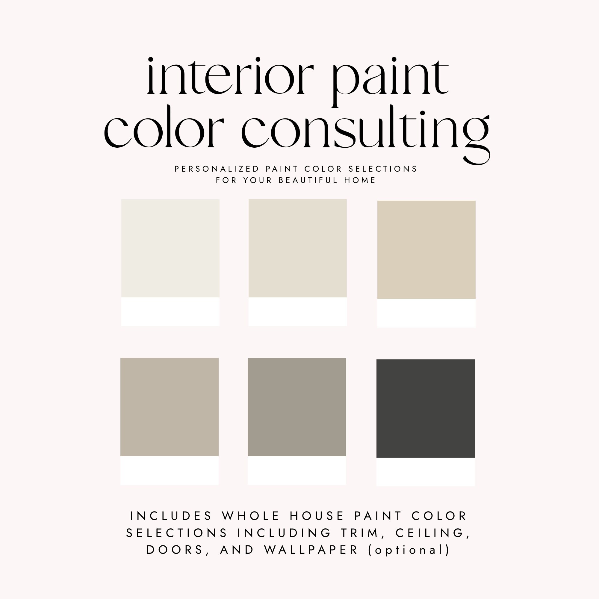 Interior Paint Color Selections Whole House Paint Color Paint Color ...