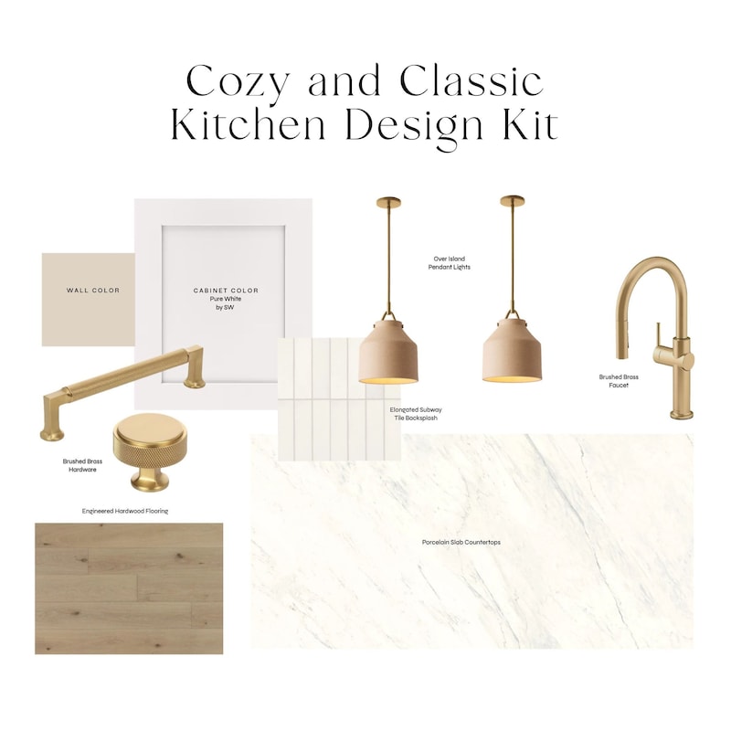 Kitchen Interior Design Kit - Etsy