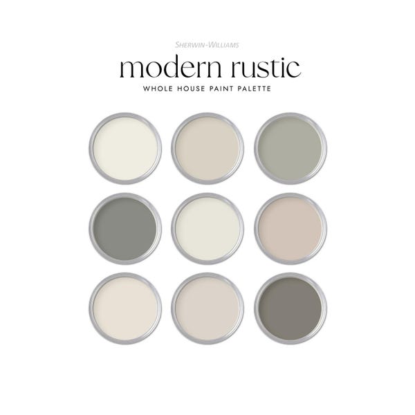 Rustic Paint Colors - Etsy