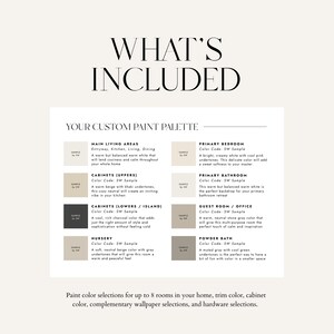 Interior Paint Color Selections | Whole House Paint Color | Paint Color ...
