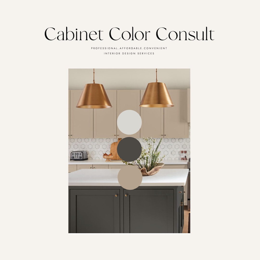 Cabinet Color Consult - Etsy