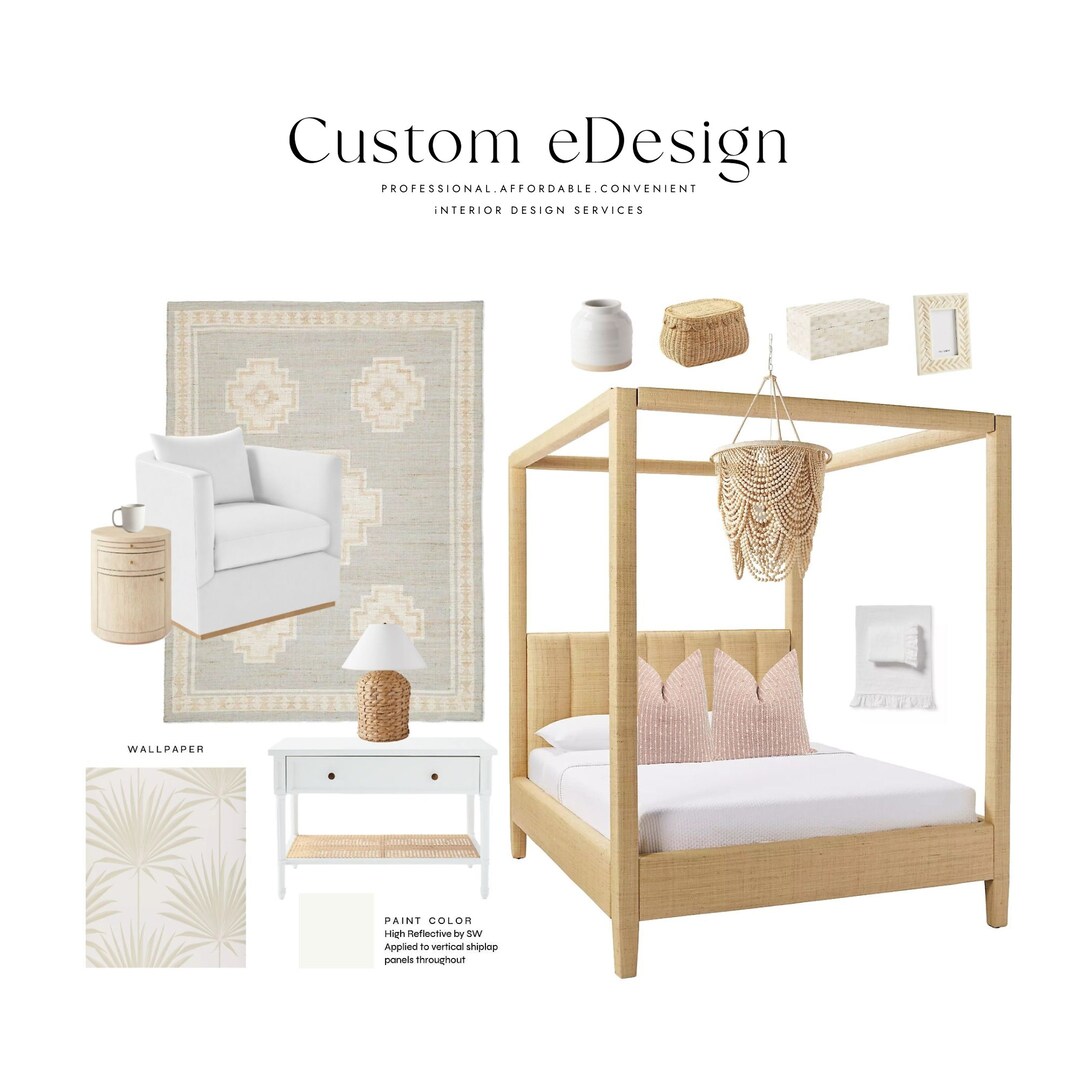 Custom Edesign Package : Interior Design Service Decorating Floor Plan ...