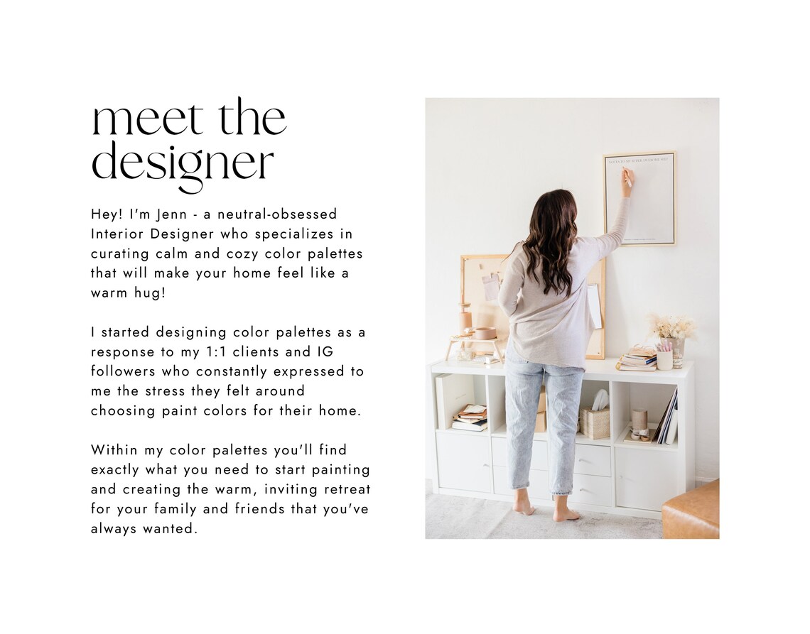 Soft Neutral Whole House Paint Color Palette | Interior Paint Colors ...