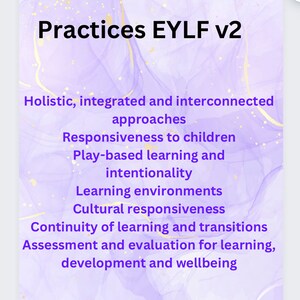 EYLF V2 Cheat Sheets - Etsy Australia