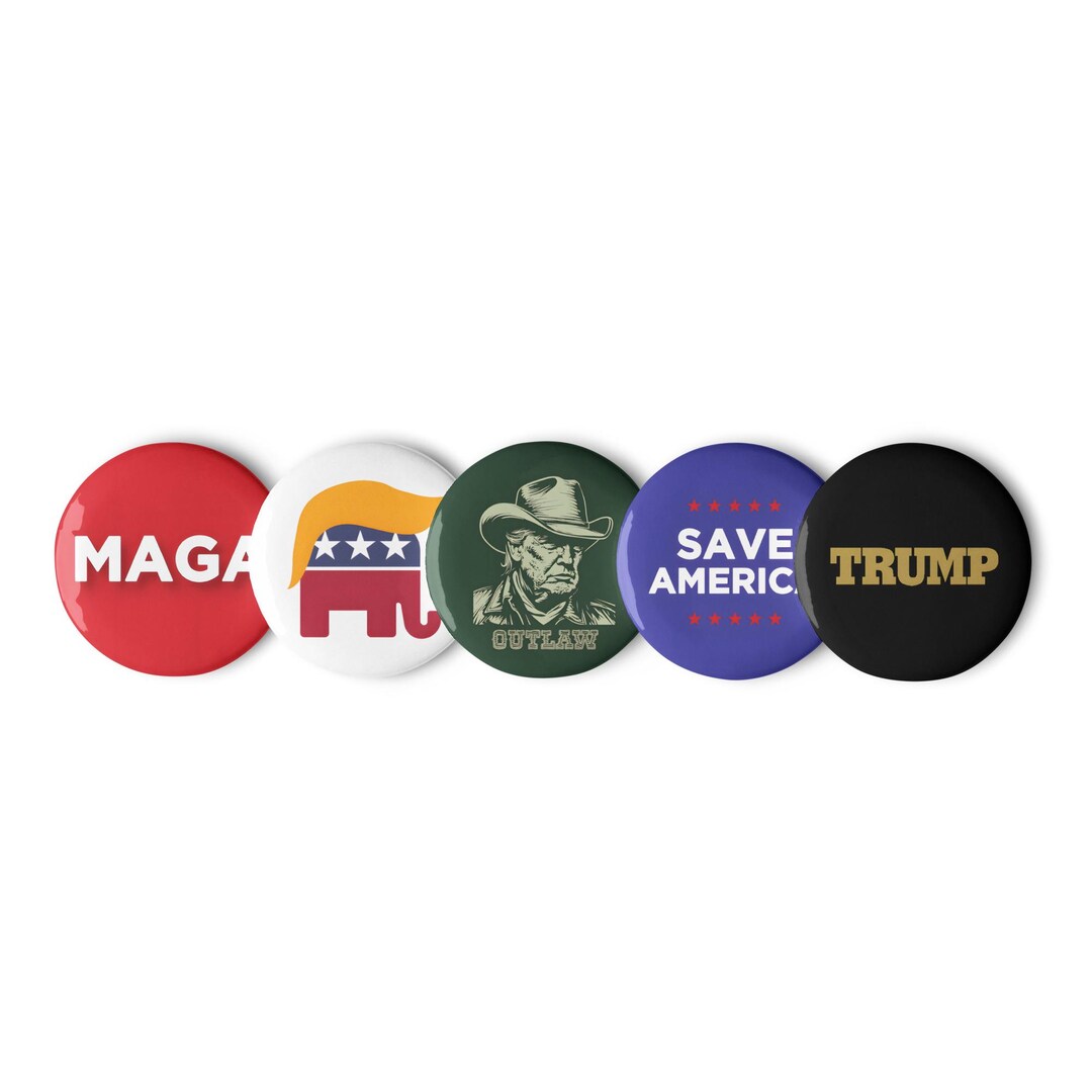 Set of MAGA Buttons - Etsy