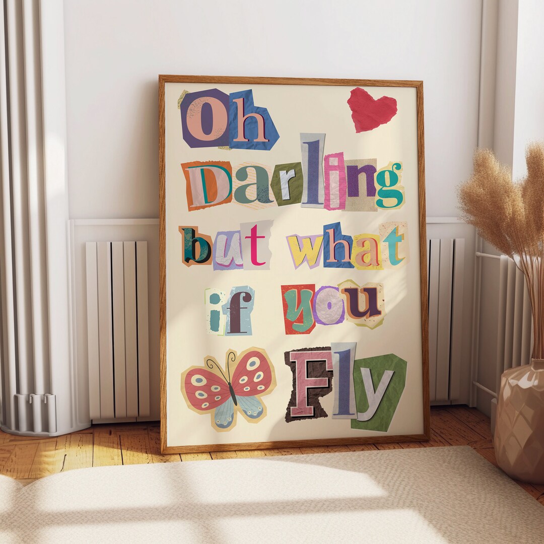 Oh Darling Digital Download, Inspirational Quote, Girly Inspiration ...