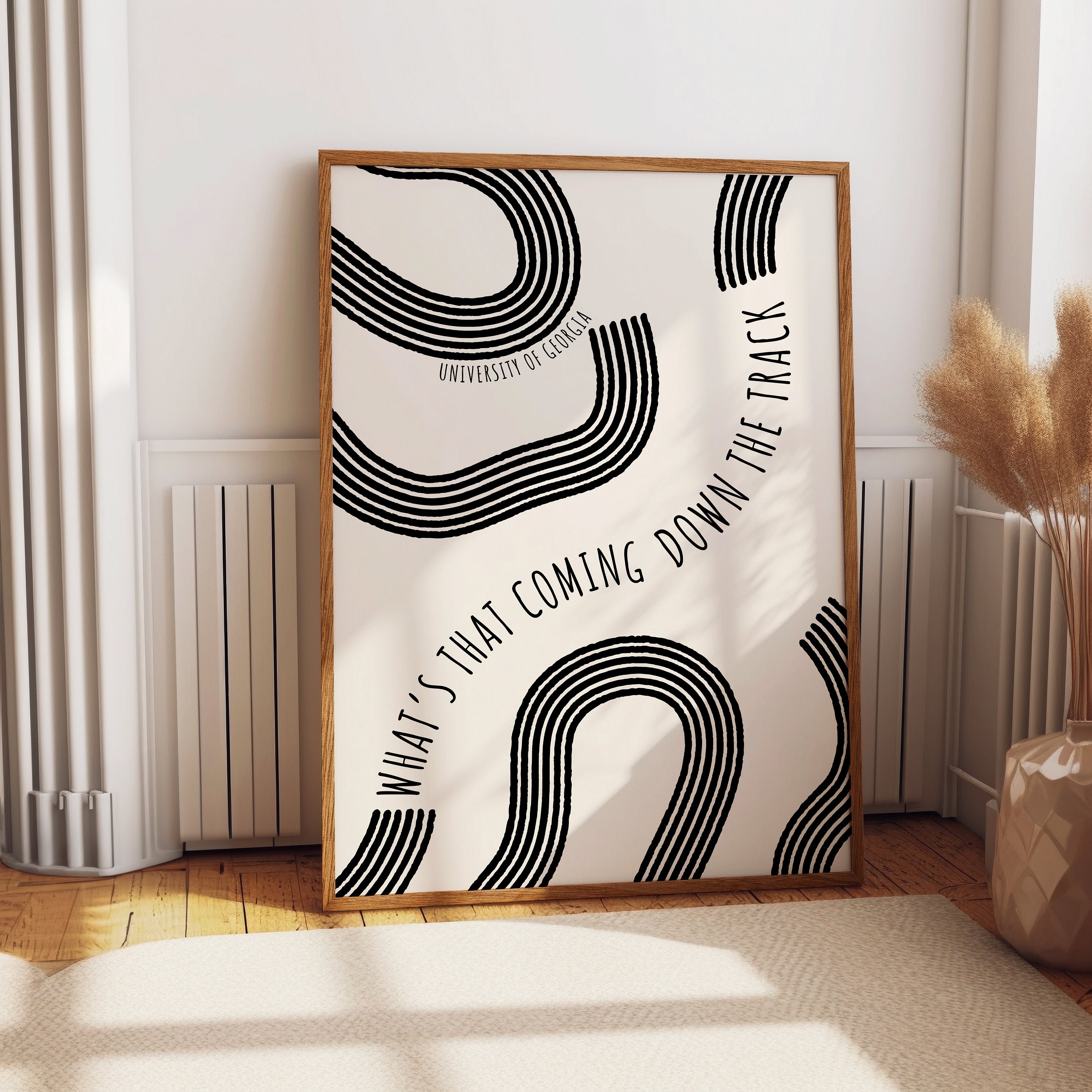 Athens GA Art Print, Athens Digital, College Poster, University of ...