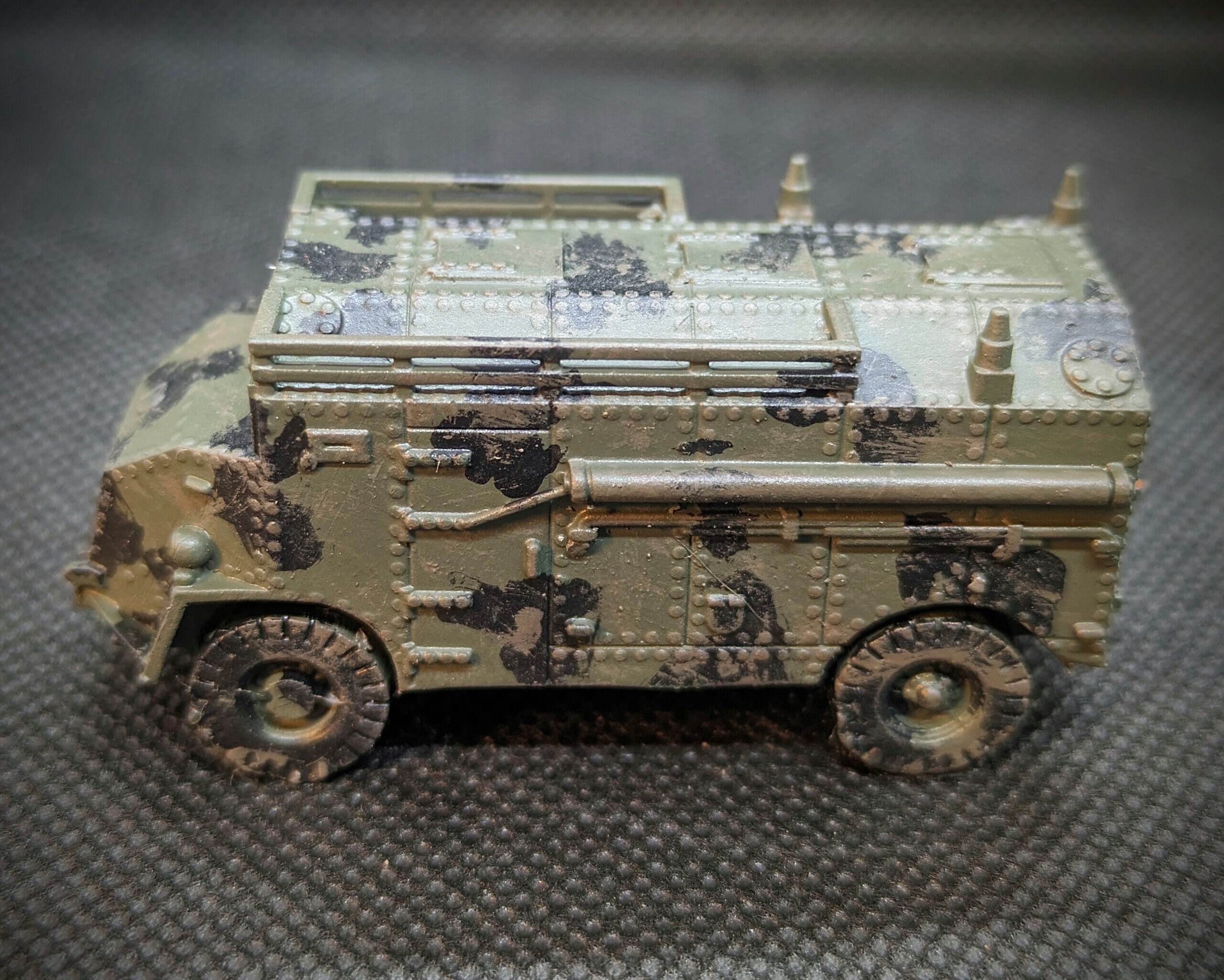 AEC Armoured Command Vehicle "dorchester" 15mm/1:100 Hand-painted Scale ...