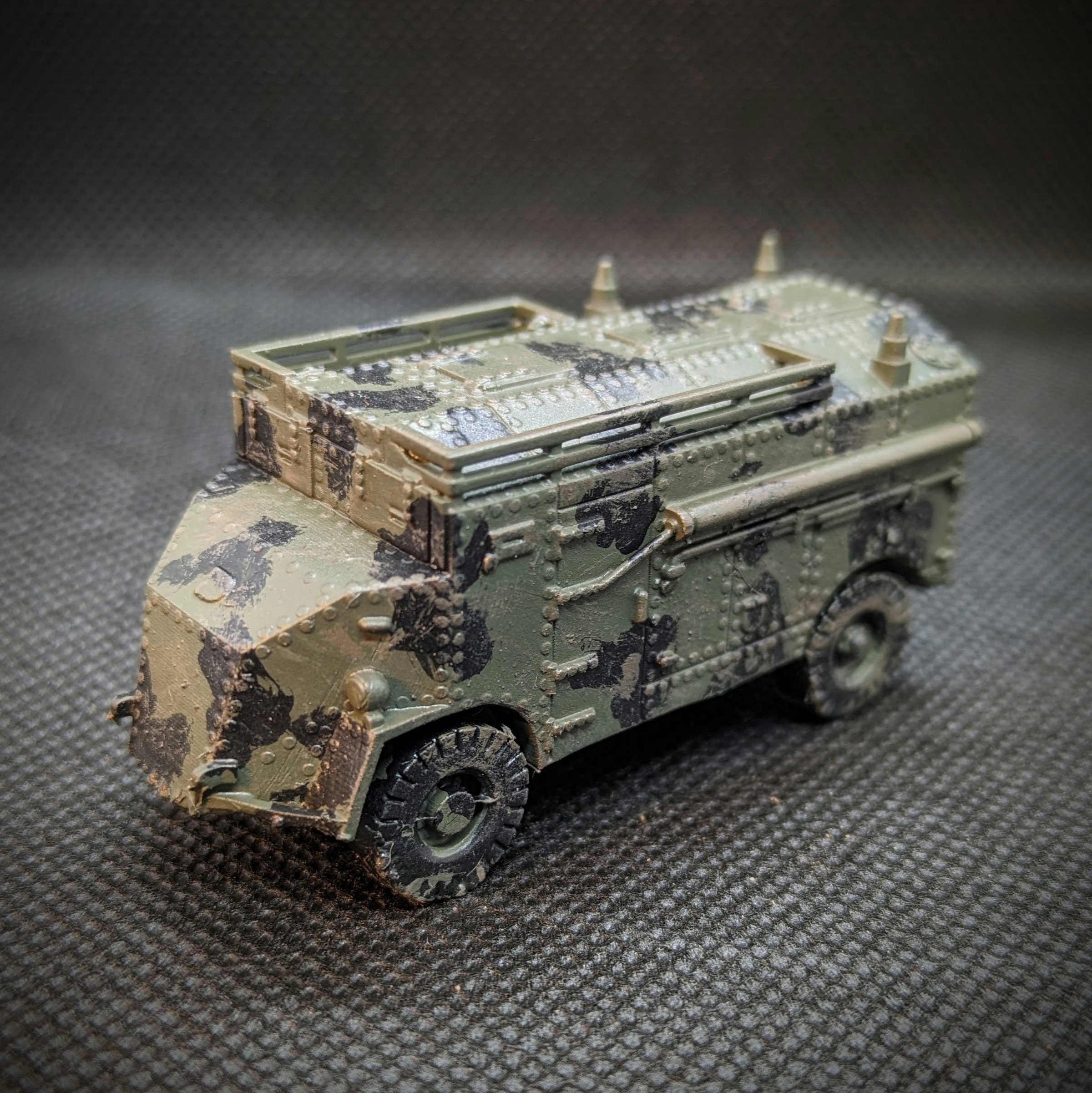 AEC Armoured Command Vehicle "dorchester" 15mm/1:100 Hand-painted Scale ...