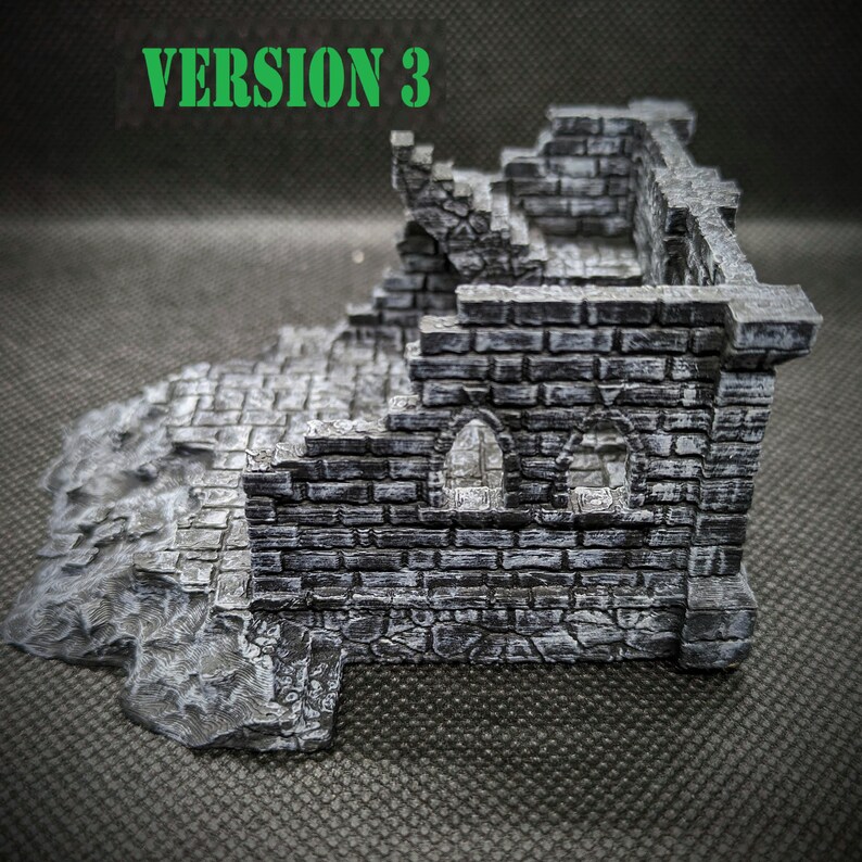 Ruins - Multiple Scales Available Hand-painted Scale Model - Etsy
