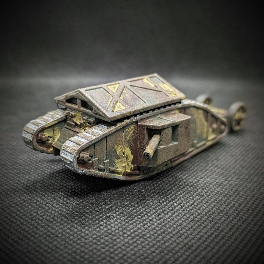 Mark I Male 15mm/1:100 Hand-painted Scale Model - Etsy