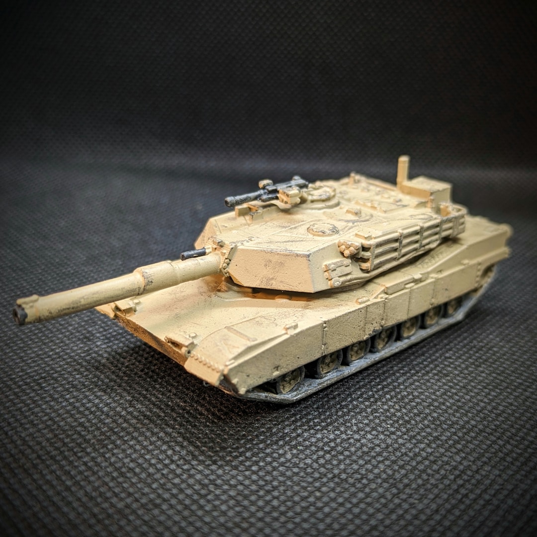 M1A1 Abrams 15mm/1:100 Hand Painted Scale Model - Etsy