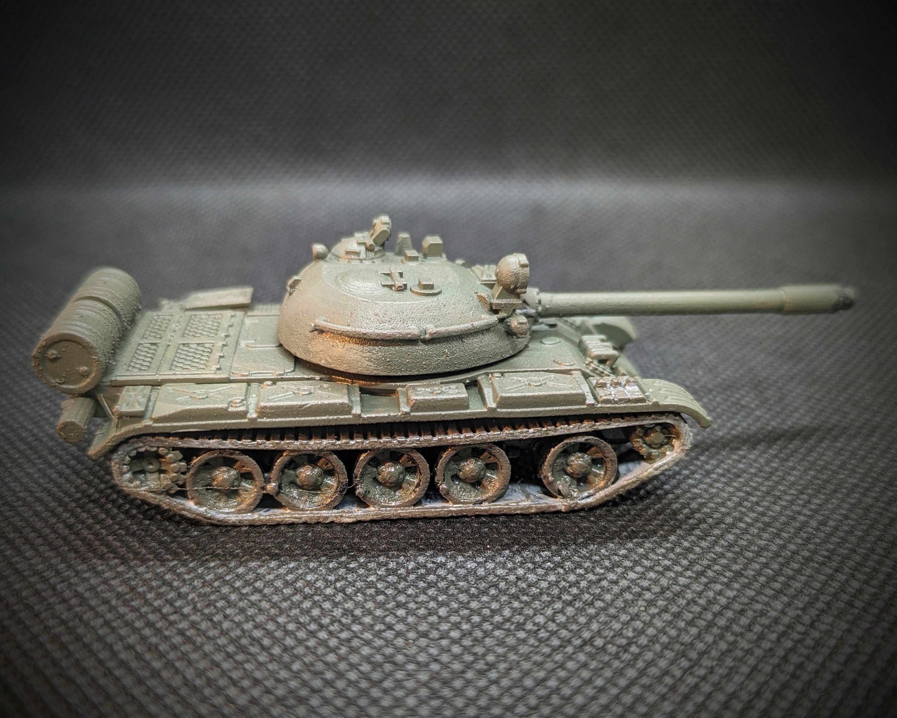 T-55 15mm/1:100 Hand-painted Scale Model - Etsy