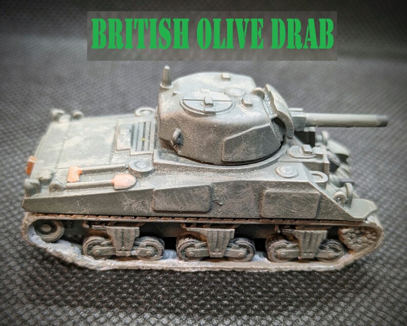 Sherman V Hand-painted Model - Multiple Scales Available - Etsy