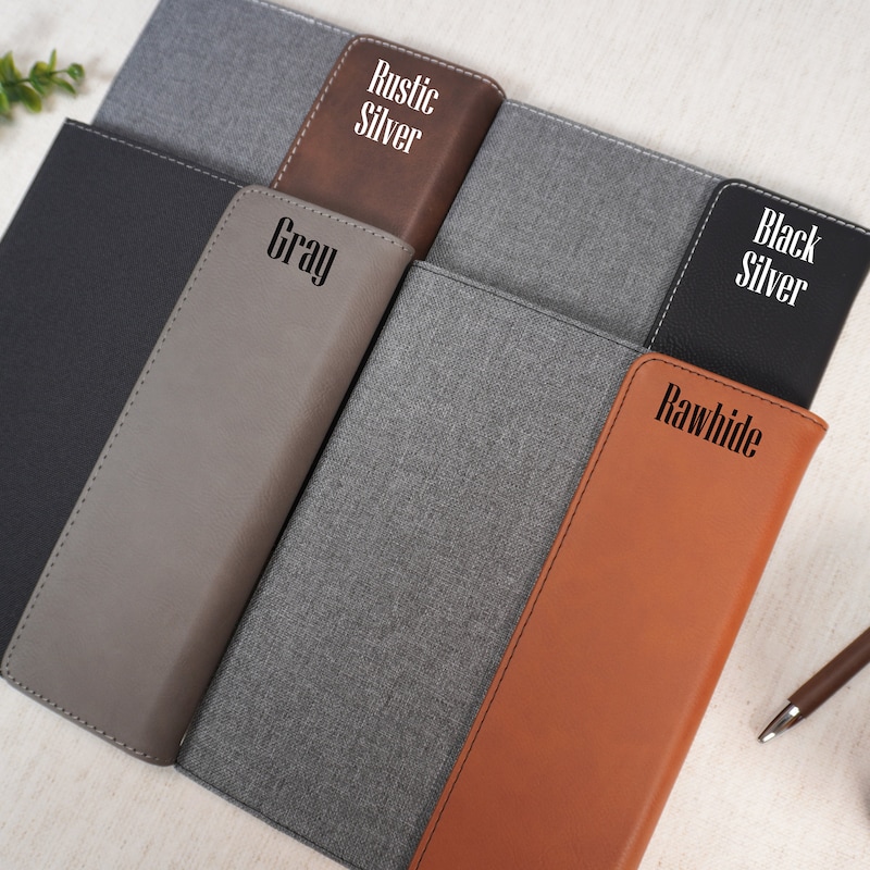 Leather Padfolio - Etsy