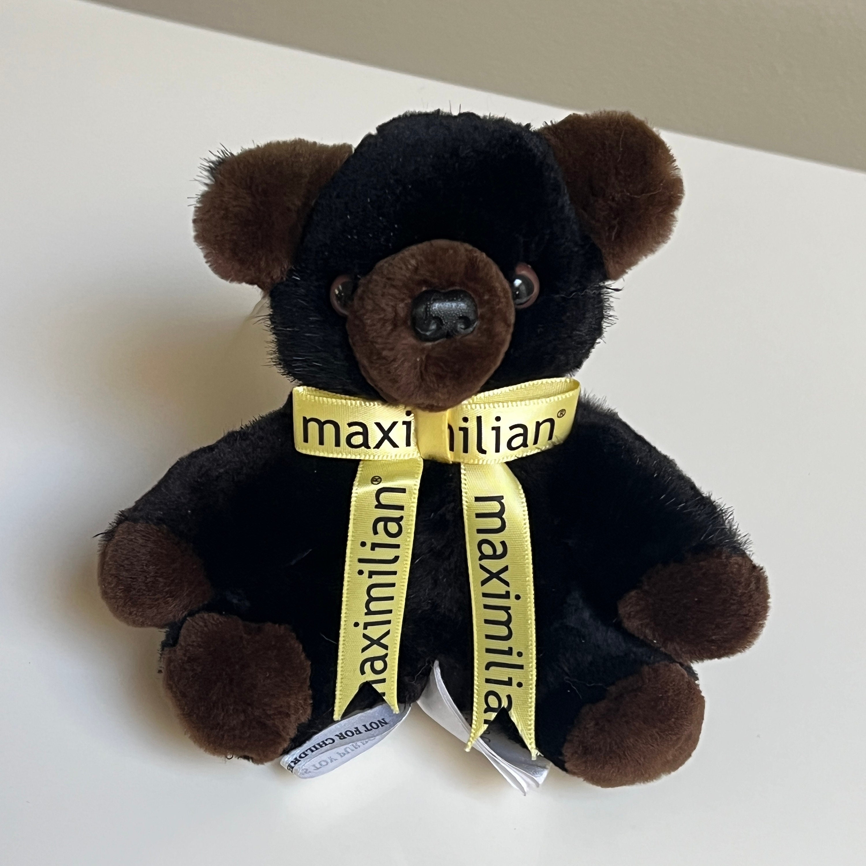 Maximilian 100% Real Mink Teddy Bear - Etsy