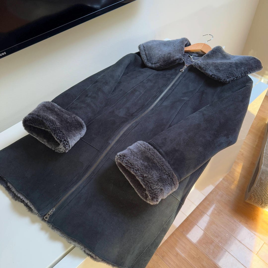 Original Spanish Merino Shearling Coat - Etsy