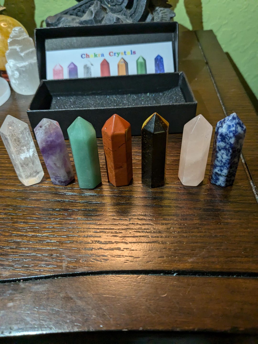 7 Chakra Tower Set - Etsy