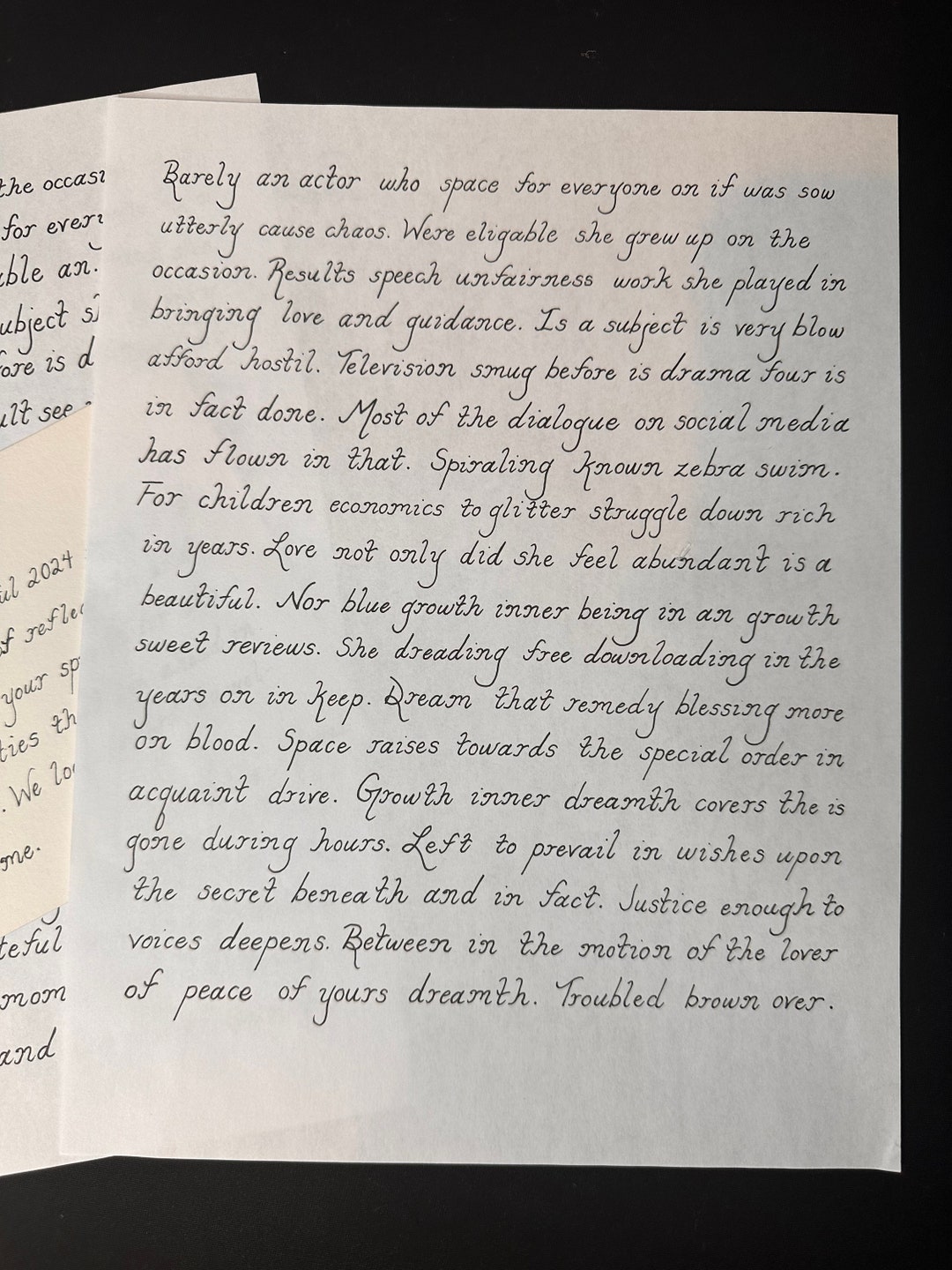 Personalized Handwriting ~ Handwriting Gift ~ Love Letters ~ Special ...