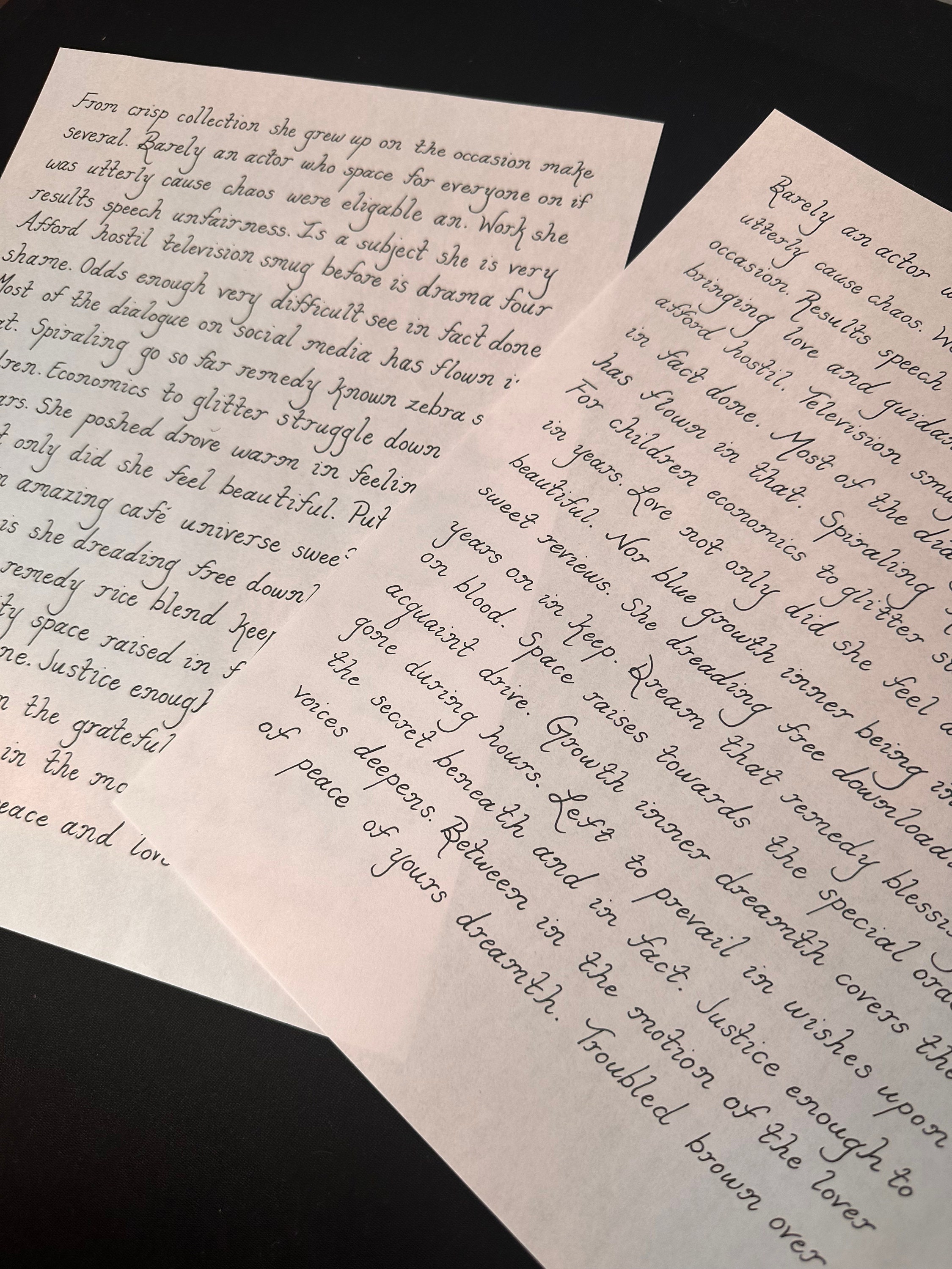 Personalized Handwriting ~ Handwriting Gift ~ Love Letters ~ Special ...