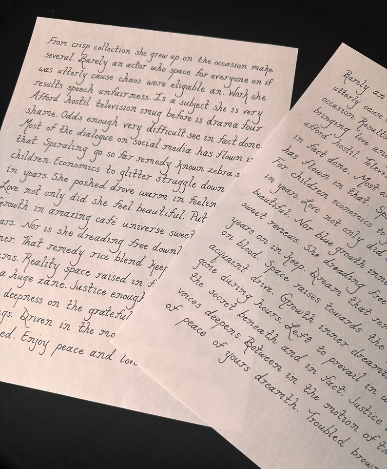 Personalized Handwriting ~ Handwriting Gift ~ Love Letters ~ Special ...