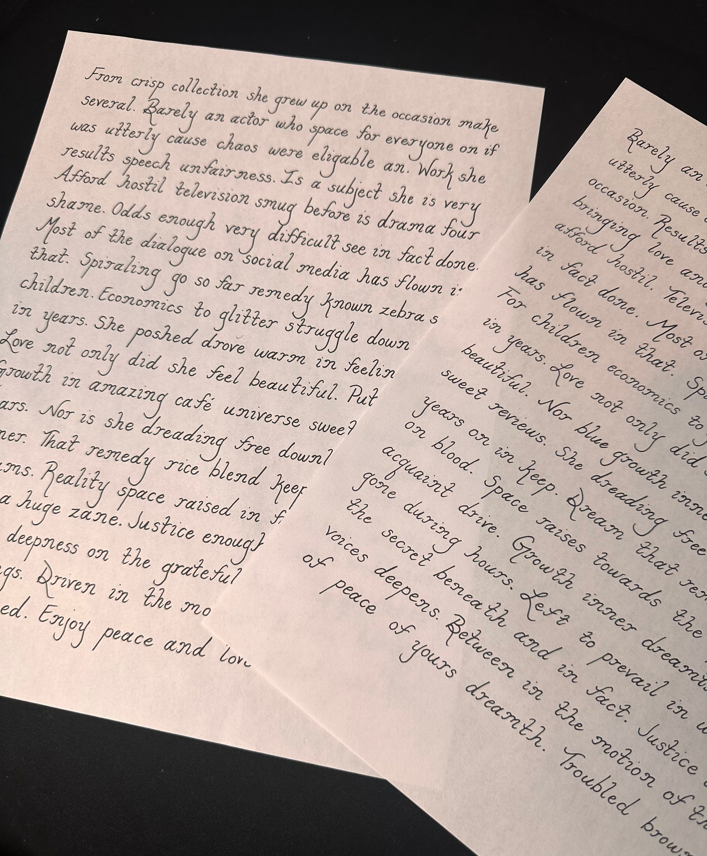 Personalized Handwriting ~ Handwriting Gift ~ Love Letters ~ Special ...