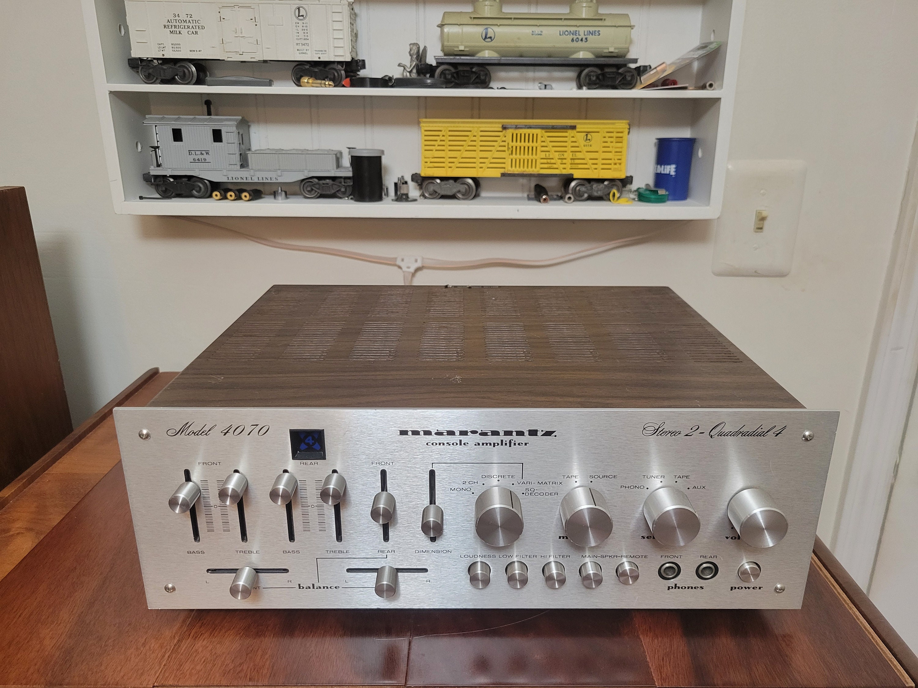 Marantz 4070 Quadrodial Console Amplifier Serviced & in Great Working ...