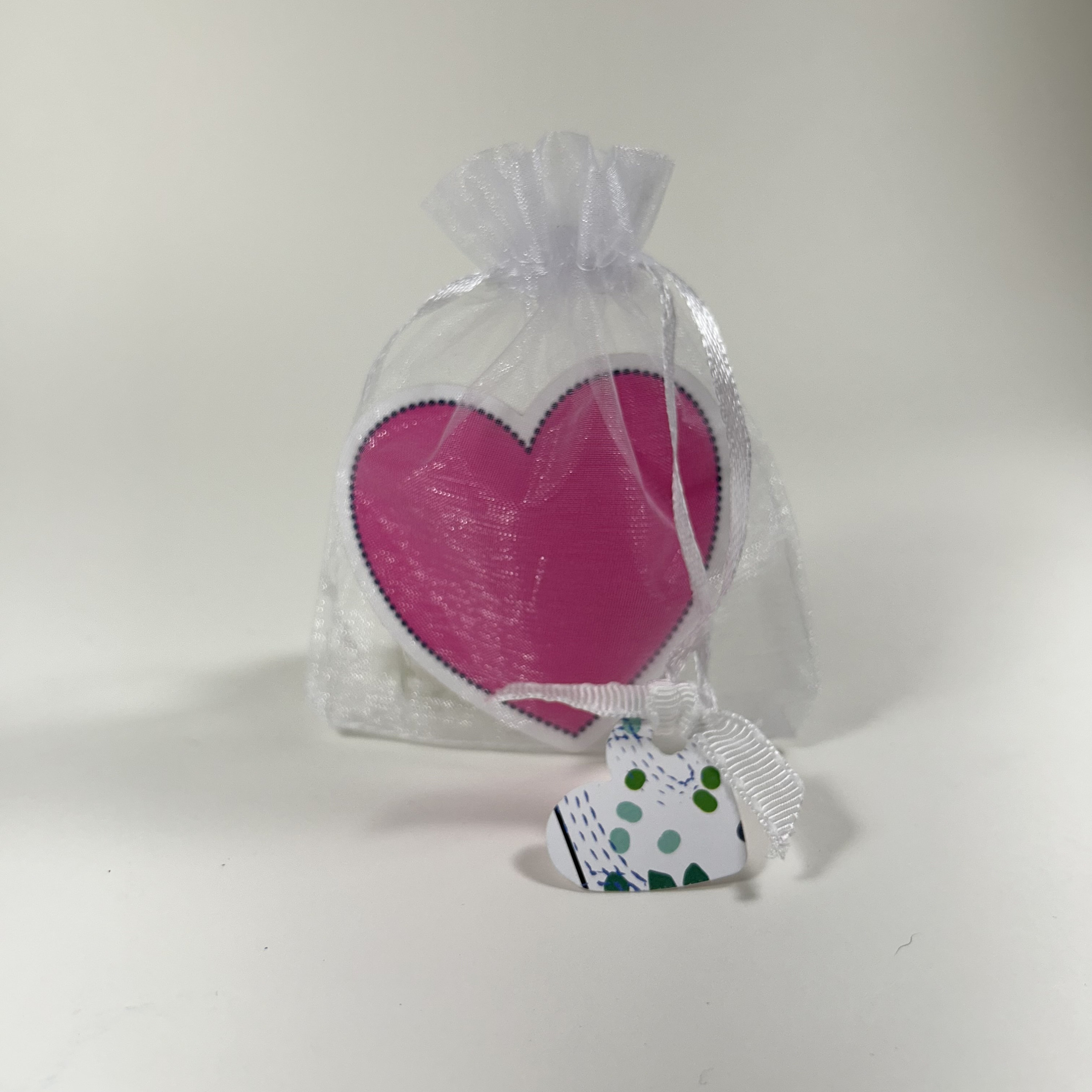 Pink Heart Sticker Valentines Day Heart Sticker Vinyl Laptop Sticker ...