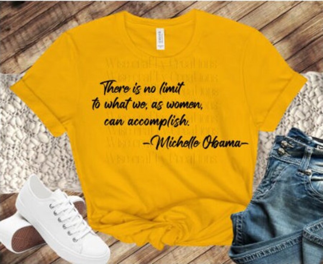 Michelle Obama Quote SVG PNG, Empowering Women Design (digital Download ...