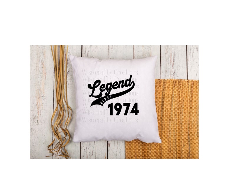 Living Legend Since 1974 Cut File, Svg, Png, Dxf, Eps (digital Download ...