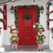 Christmas Elf Yard Sign for Holiday Decoration - Etsy