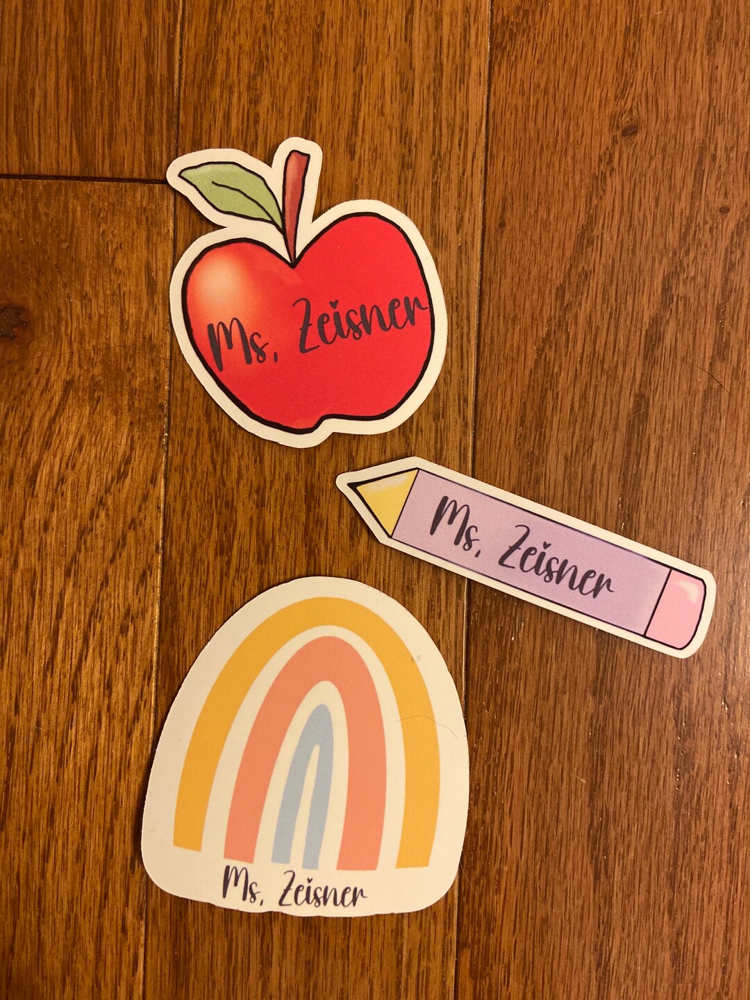Teacher Stickers Mini Set 3 Stickers - Etsy