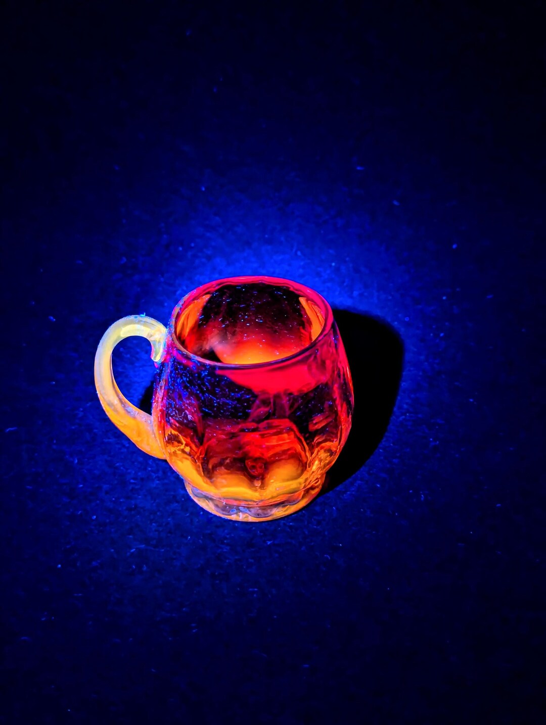 Vintage Amberina Punch Cup - Etsy