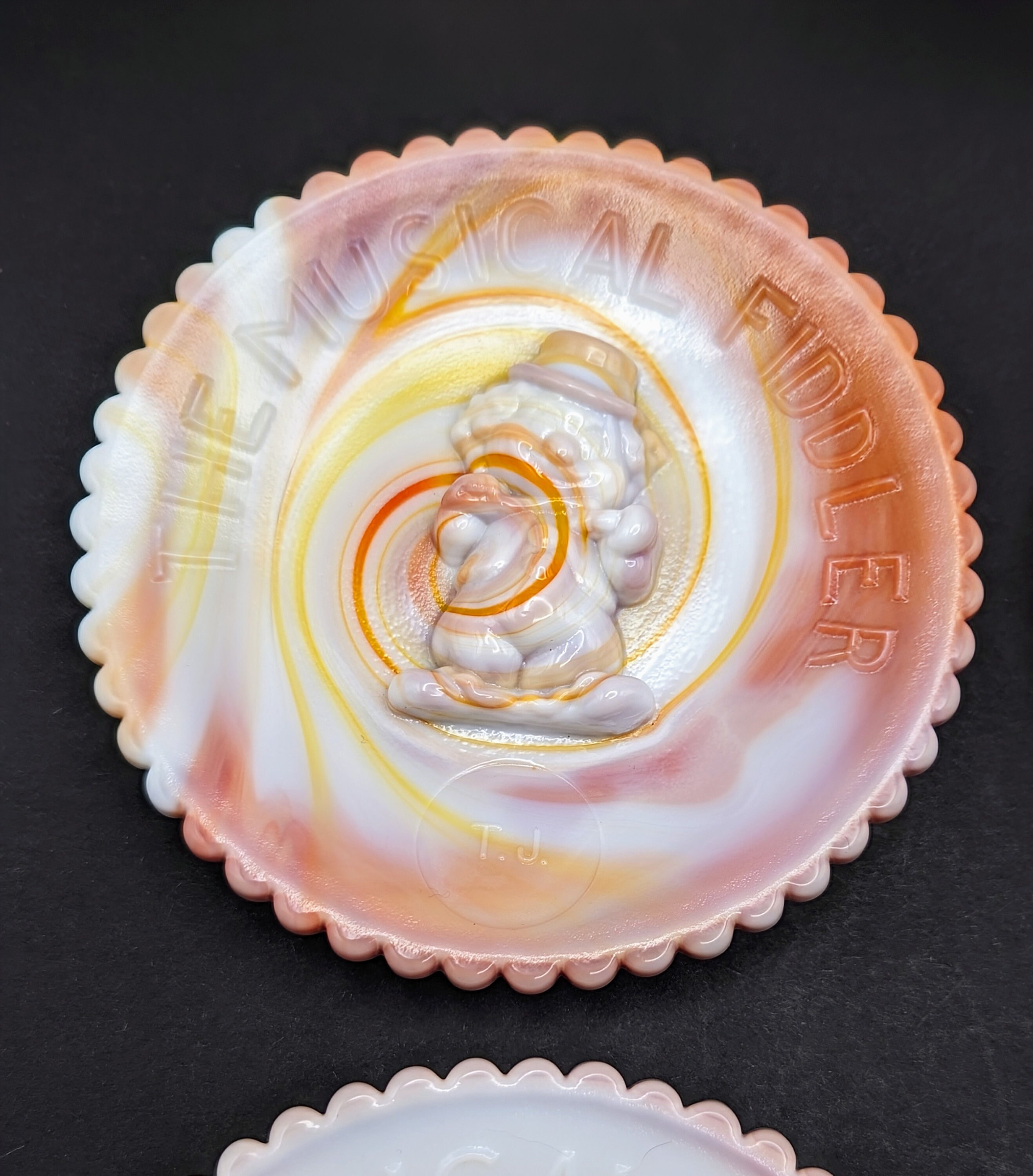 Mini Slag Glass Clown Collectible Plates - Etsy