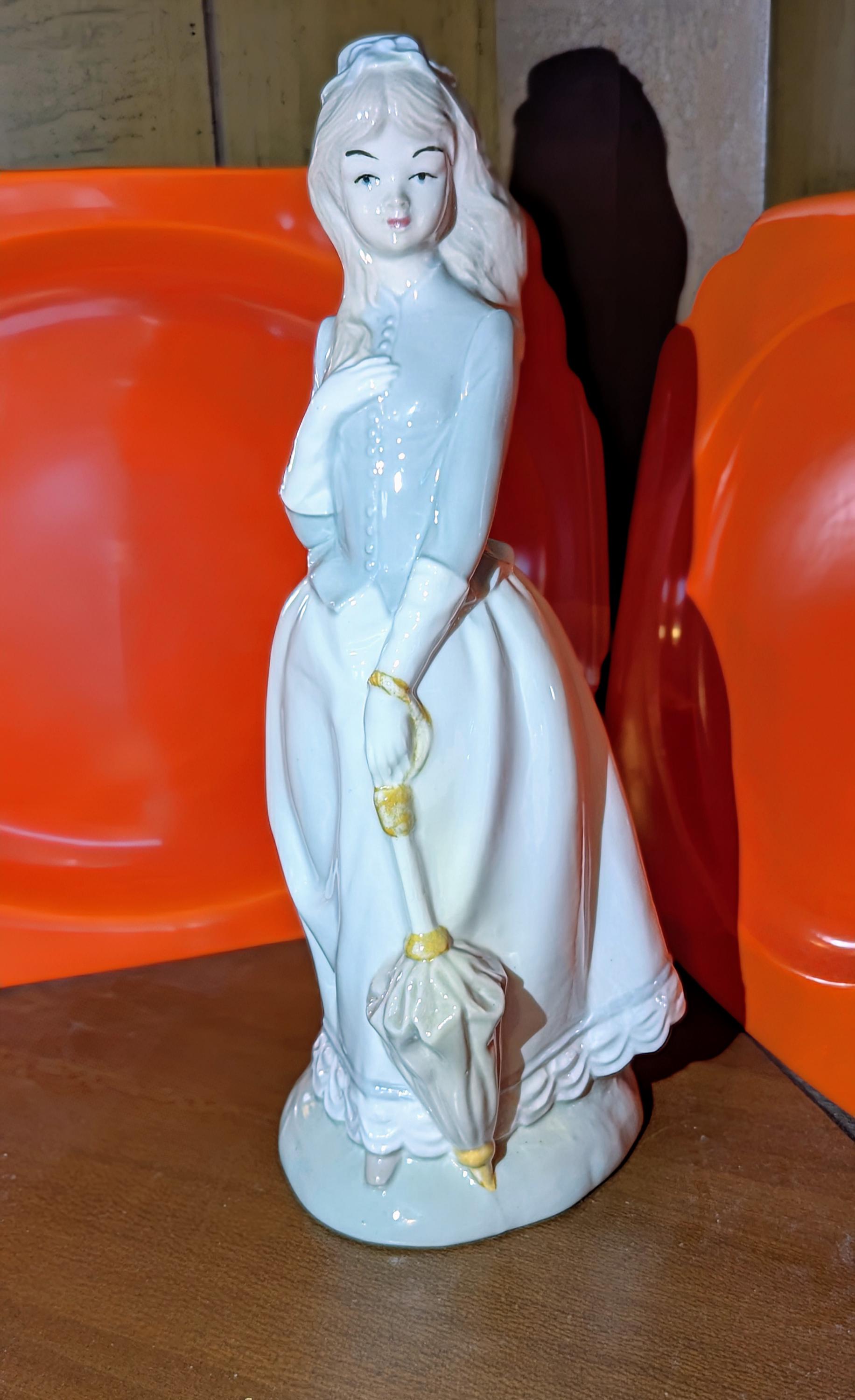 Janbo Porcelain Lady Figurine - Etsy
