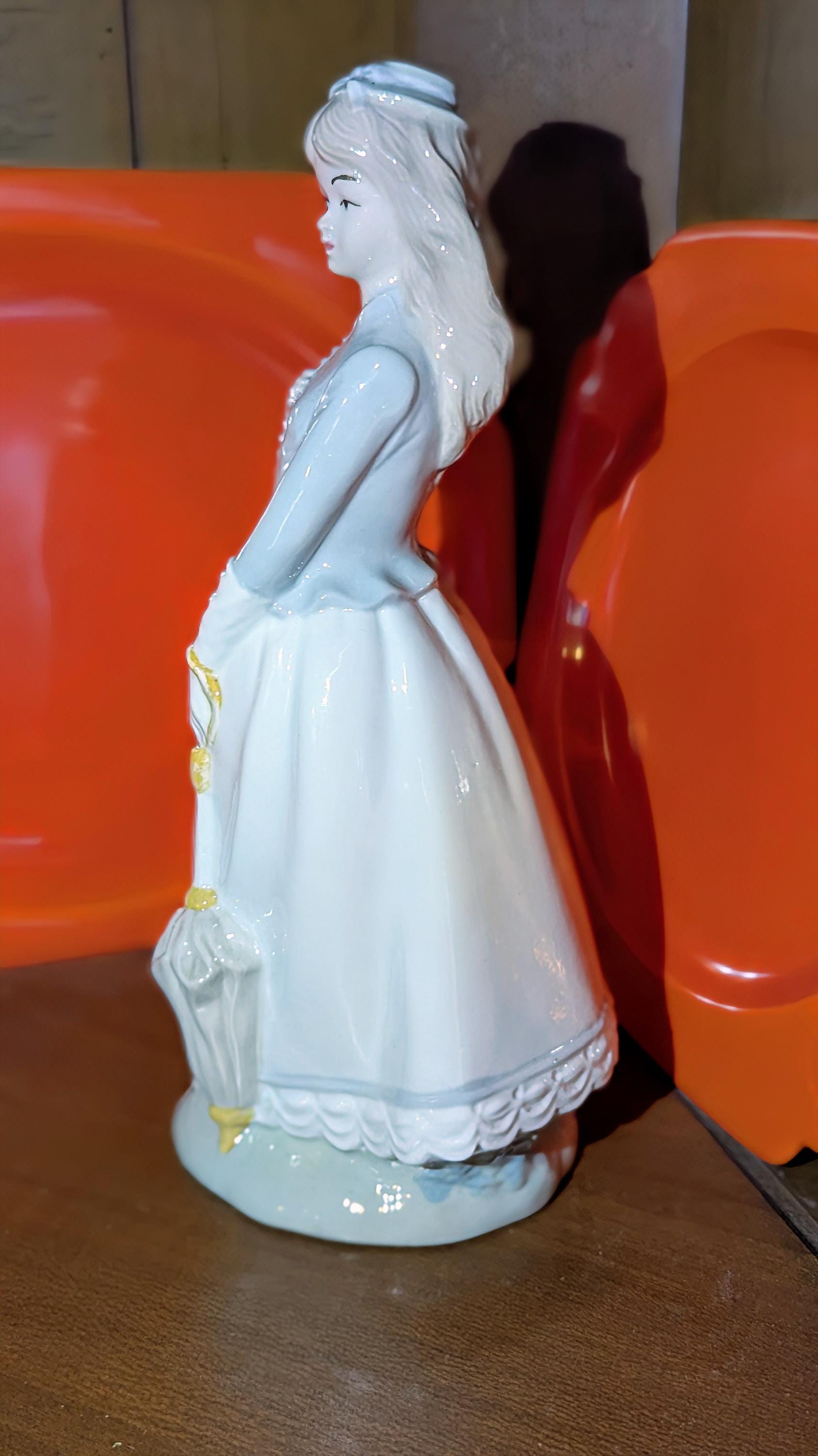 Janbo Porcelain Lady Figurine - Etsy