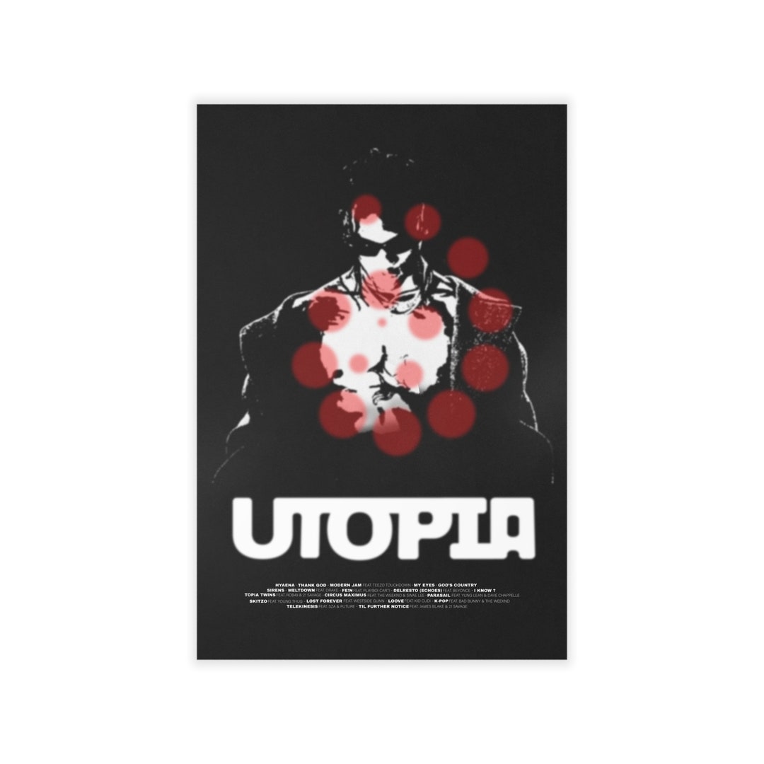 Travis Scott Utopia Poster - Etsy