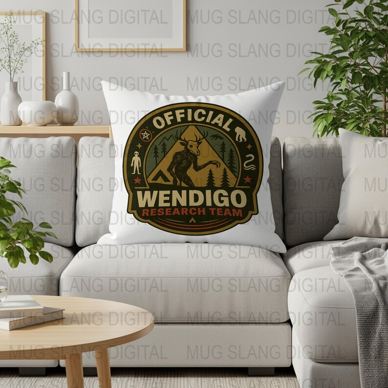 Wendigo Research Team Design, Cryptid Hunter Art (digital Download) - Etsy
