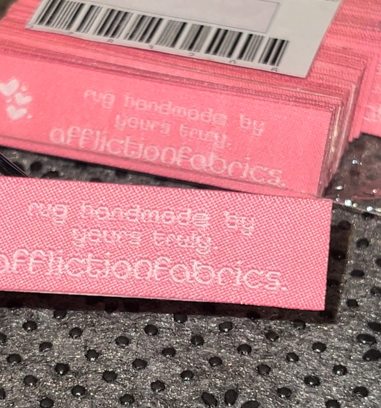 Pink CDG Heart Tufted Rug - Etsy