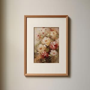 Vintage Rose Flower Print | French Country Wall Decor | Still Life ...