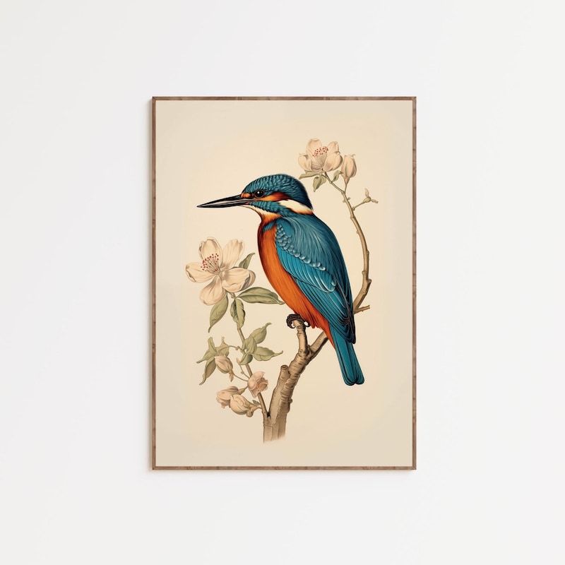 Kingfisher Framed Art - Etsy