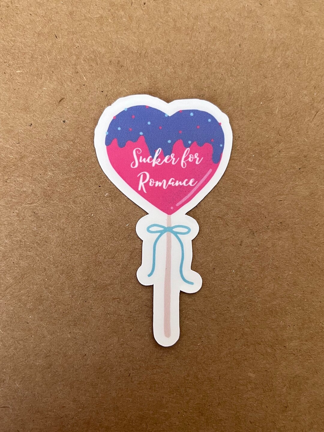 Sucker for Romance Vinyl Book Sticker Smut Reader Gift for Reader ...