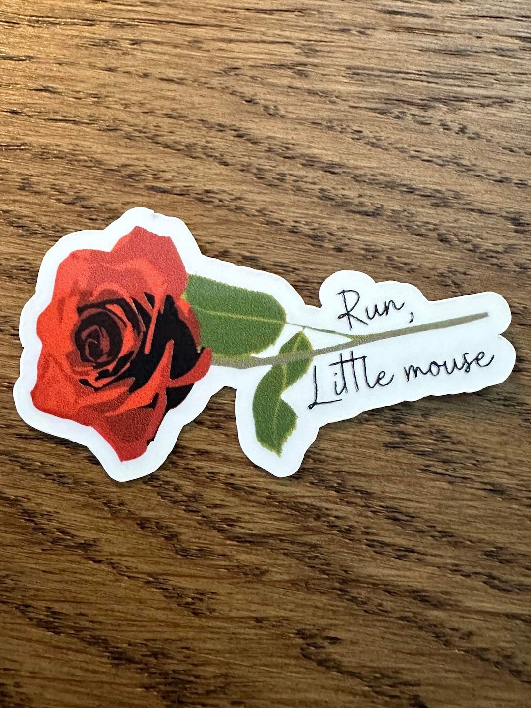 Run Little Mouse Haunting Adeline Vinyl Book Sticker Smut Reader Gift ...