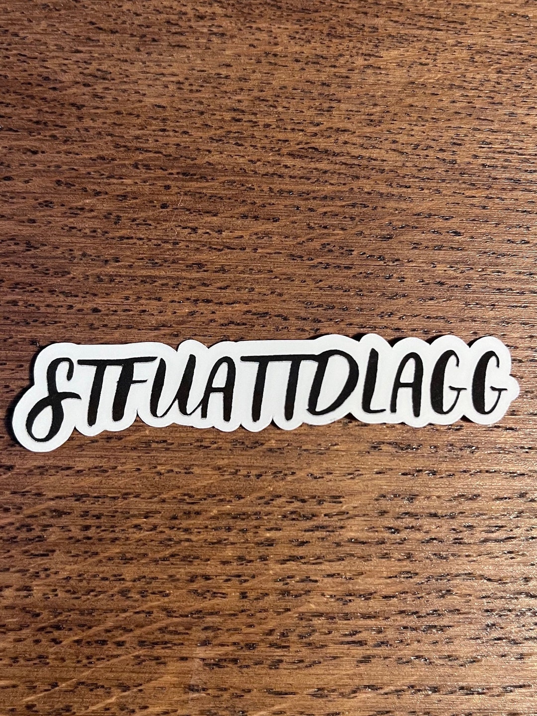 STFUATTDLAGG Vinyl Sticker - Etsy