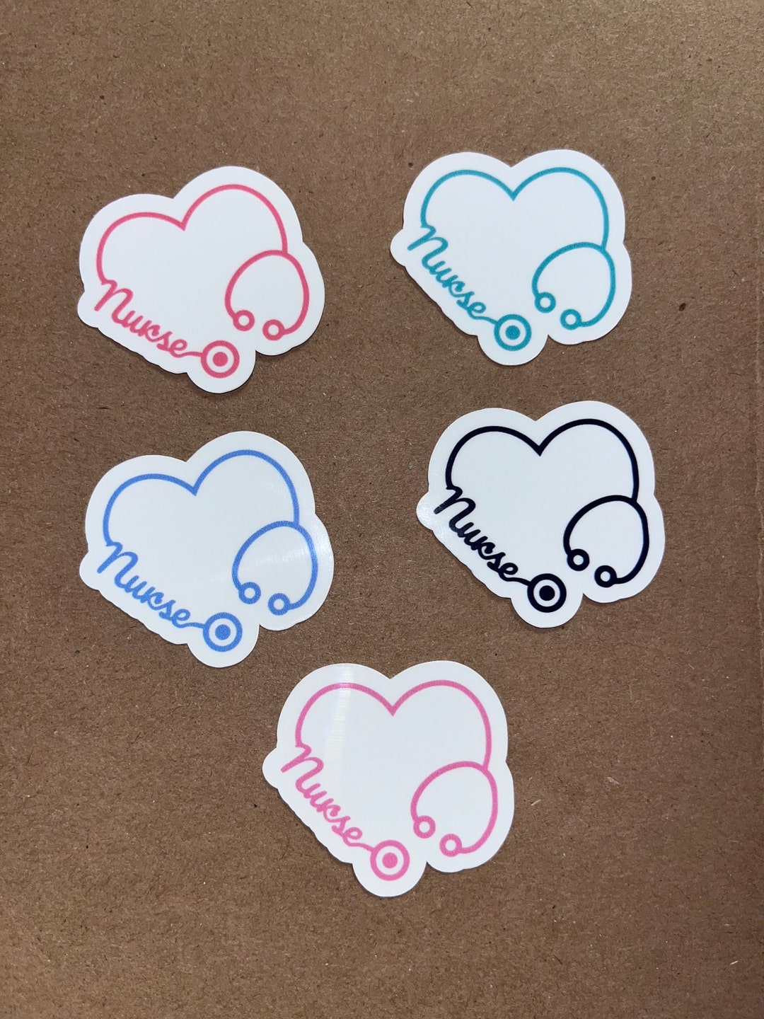 Nurse in Heart Vinyl Sticker | Nurse Sticker | Nursing Stickers ...