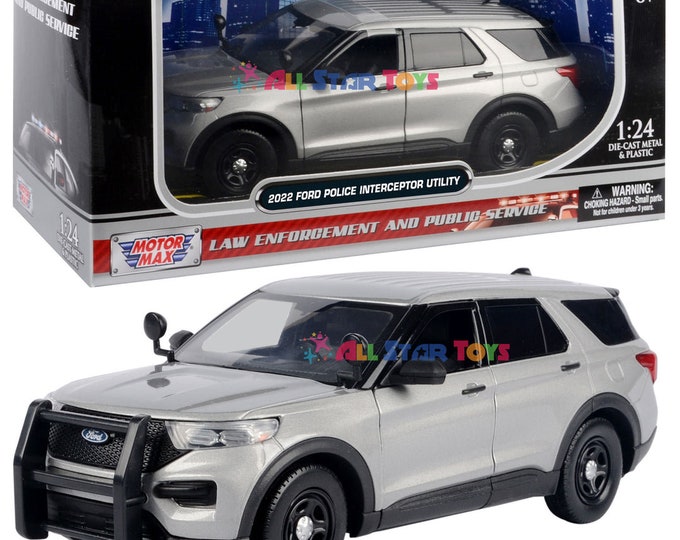 1/18 Scale State Police Diecast Ford Explorer Model Car With Working ...