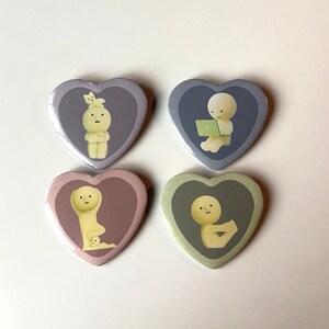 Smiski Button Pins - Etsy