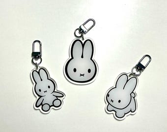 Cute Bow Miffy Tote Bag Miffy Tote Miffy Canvas Miffy Coquette Gift for ...